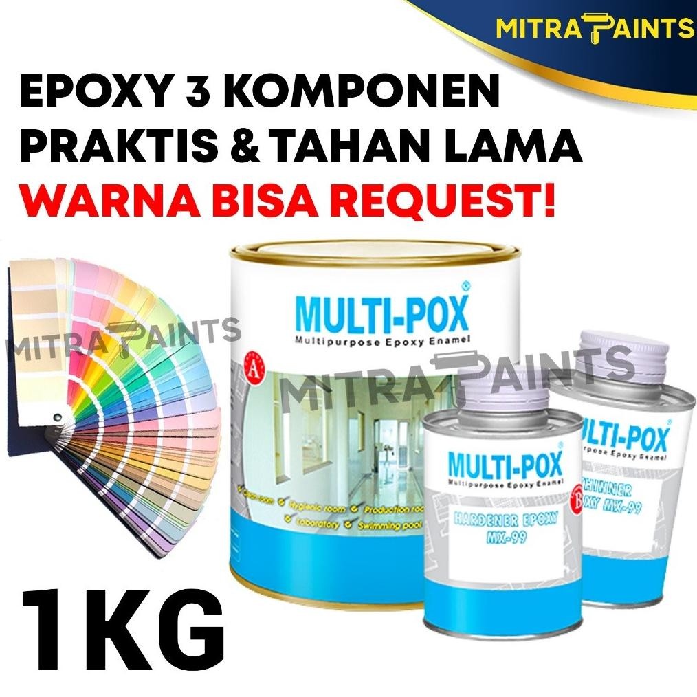 Jual KARGO Tahan Gesek Multipox Mx99 Cat Epoxy 3 Komponen Propan Set 1 ...