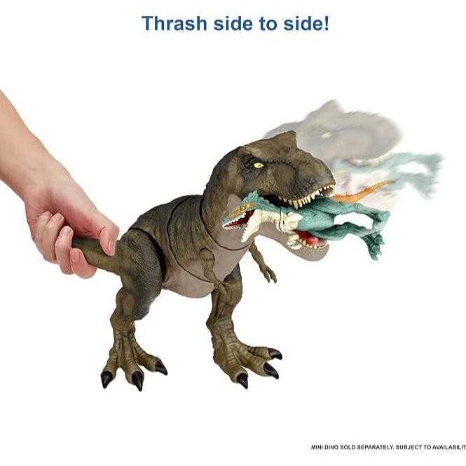 Jual Mega Discount Mattel Jurassic World Dominion Dinosaur Toy, Thrash ...