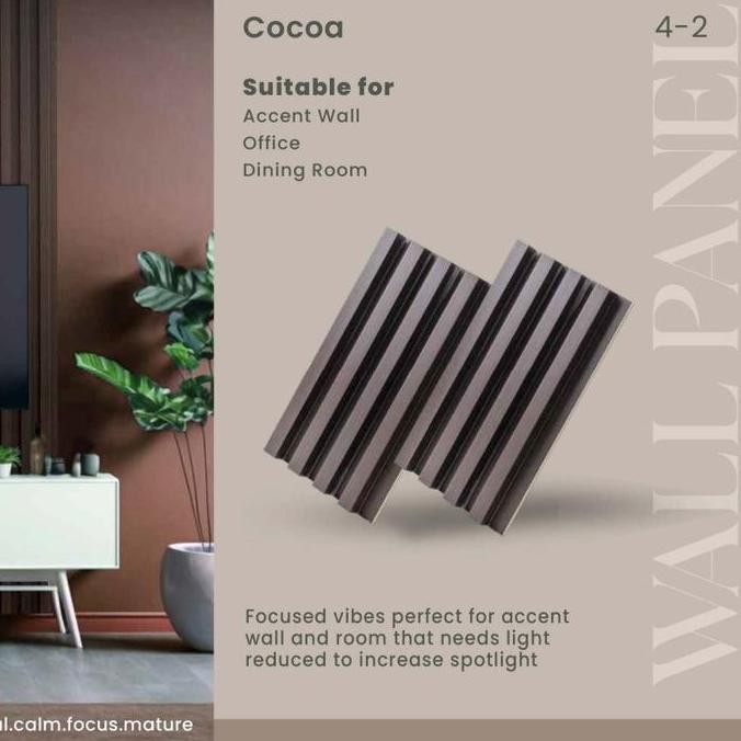 Jual Wall Panel Pvc Tinggi 1 Meter | Kisi Kisi Wallpanel Dinding Kayu ...