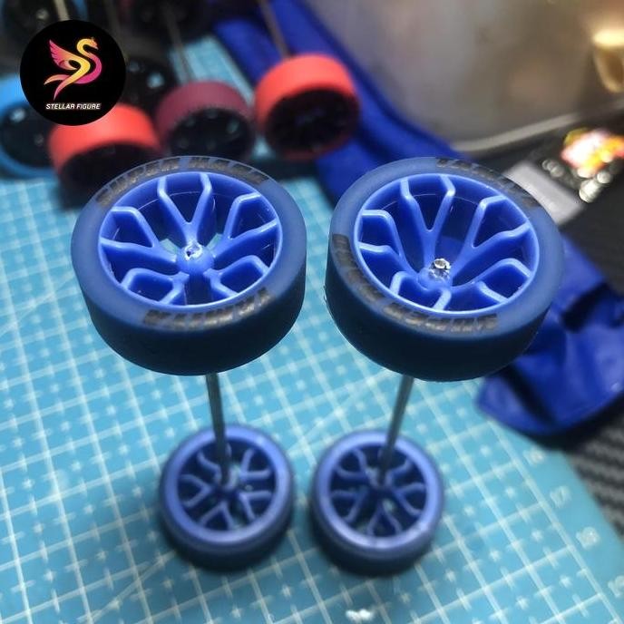 Jual Ban Bubut Tamiya Medium Super Hard untuk STB Side Damper STO Fin ...