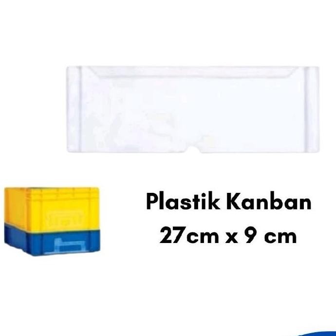 Jual Plastik Kanban Pocket / Tempat Penyimpanan Label Di Box Packaging ...