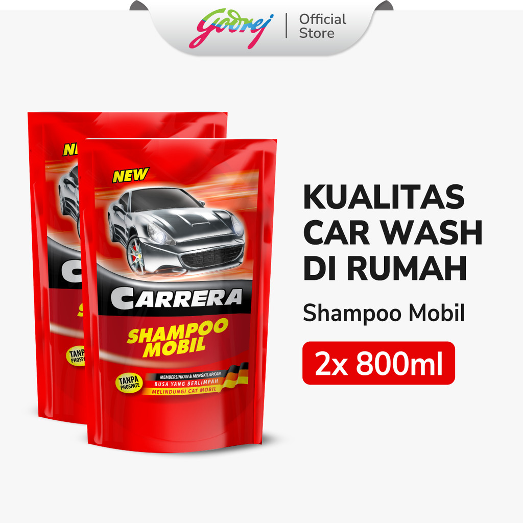 Jual Carrera Shampoo Mobil 800 Ml x2 | Shopee Indonesia