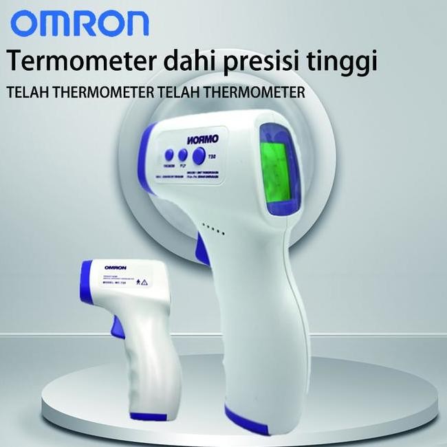 Jual Omron Thermogun Termometer Suhu Tubuh Dital Termometer Inframerah ...