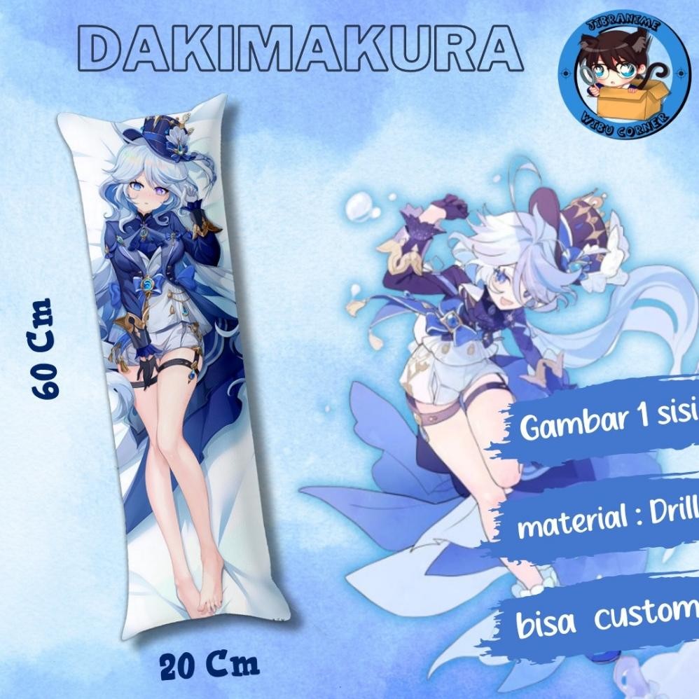 Jual dakimakura / guling furina genshin impact part 2 / ukuran 20x60cm ...