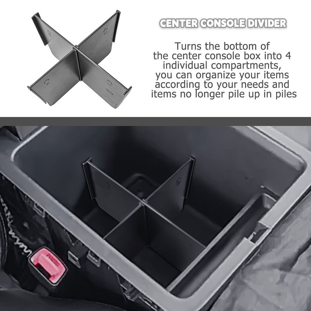 Jual Center Console Organizer Dividers Tray For 2023-2025 Honda Pilot ...