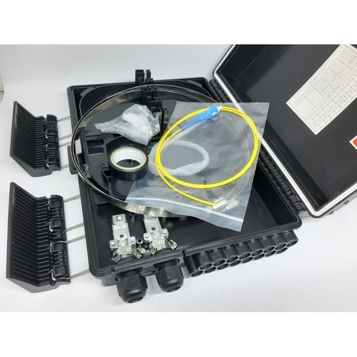 Jual Odp Double Lock 16 Core Fiber Optik Kabel Box Termination 16 Core ...