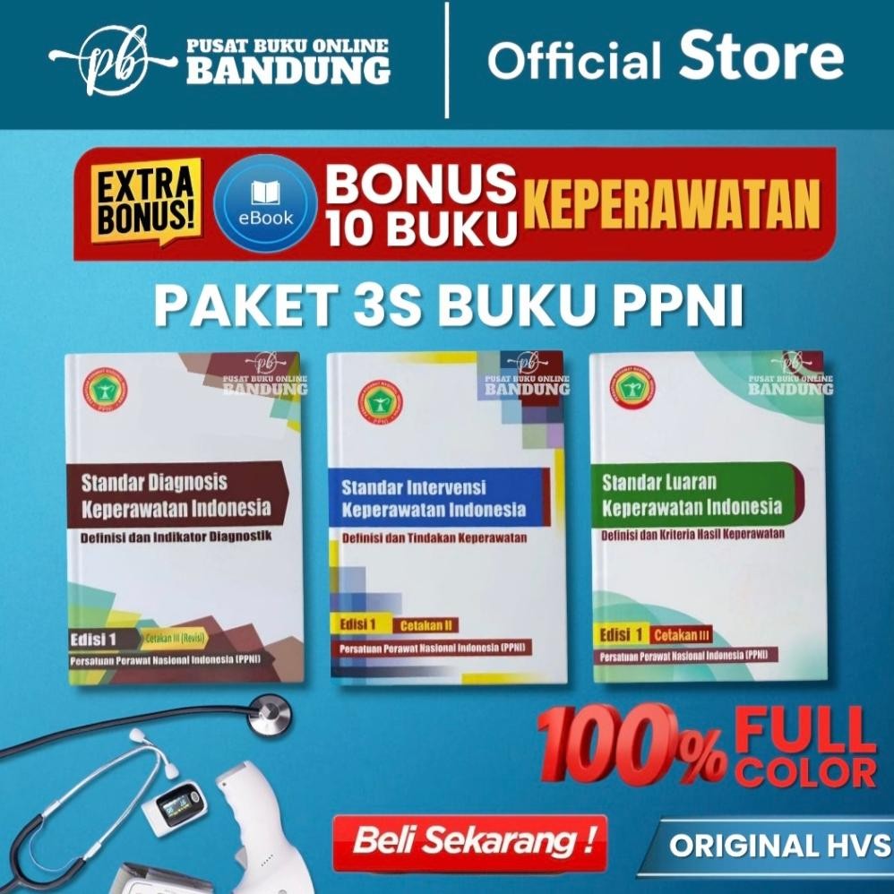 Jual PAKET 3 BUKU SDKI SIKI SLKI CETAKAN HVS PUTIH PEDOMAN STANDAR PROSEDUR OPERASIONAL ...