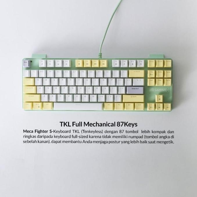 Jual keyboard gaming mechanical tkl digital alliance meca fighter s ...