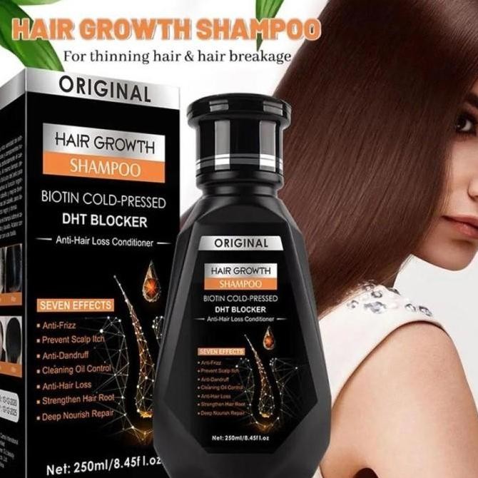 Jual NEW ESSENTIAL OIL BIOTIN COLD-PRESSED DHT BLOCKER HAIR CONDITIONER ...