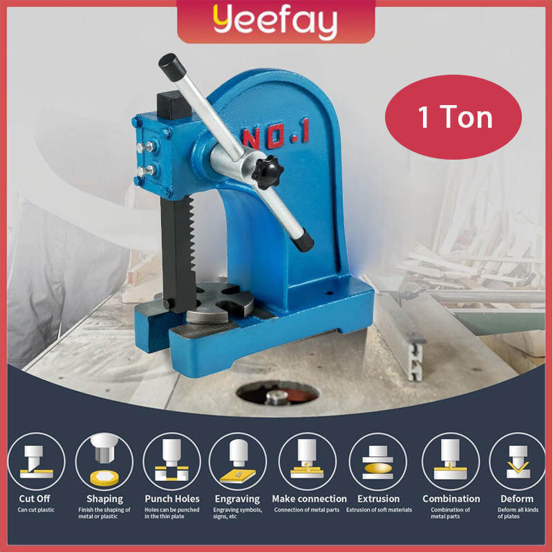 Jual Alat Press Arbor Alat Press Manual 1 Ton Handpress Mesin Press ...