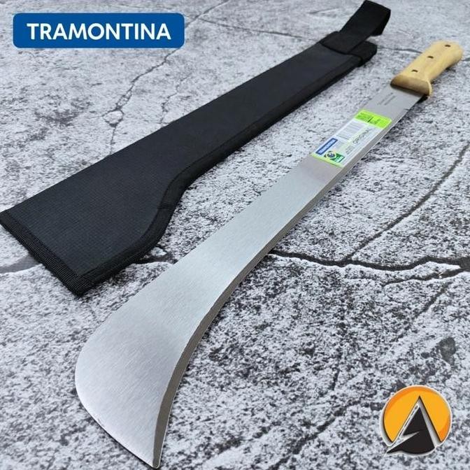 Jual Hawkbill Machete Parang Tebas Tramontina Brazil 19" Original 26626 ...
