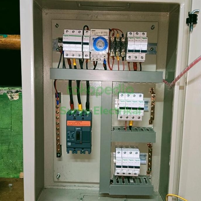 Jual Panel Listrik 3 Phase 50Amper / Panel Timer Box 40X60 Indor ...