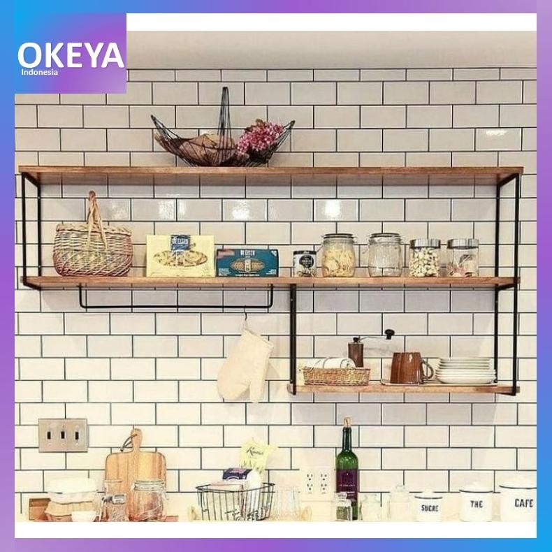 Jual Kitchent Set / Rak Bumbu Dapur lebar 3 susun Serbaguna Lebar 20 cm ...