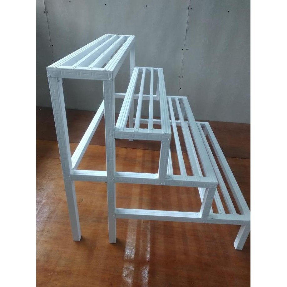 Jual Stok Sj 4 Tingkat 1 Meter/Rak Pot Baja Ringan/Rak Serbaguna/Rak ...