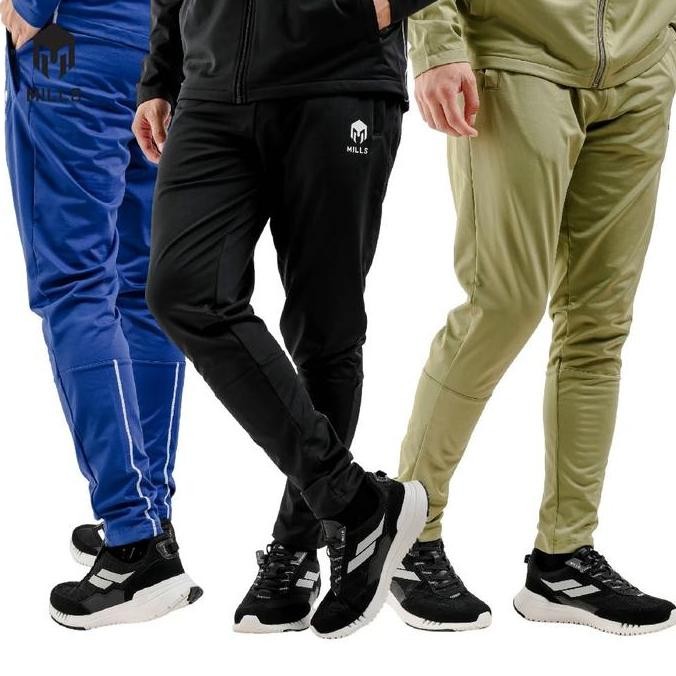 Jual Mills Celana Panjang Training Running Pria MATRIX Track Pants 7060 ...