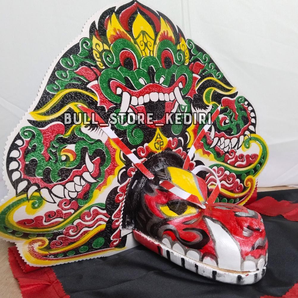 Jual Flash Sale Barongan Anak Spons Ukuran Tanggung Motif Buto Bali ...