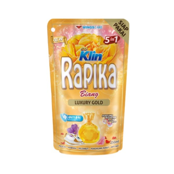 Jual RAPIKA BIANG LUXURY GOLD POUCH 250 ML | Shopee Indonesia