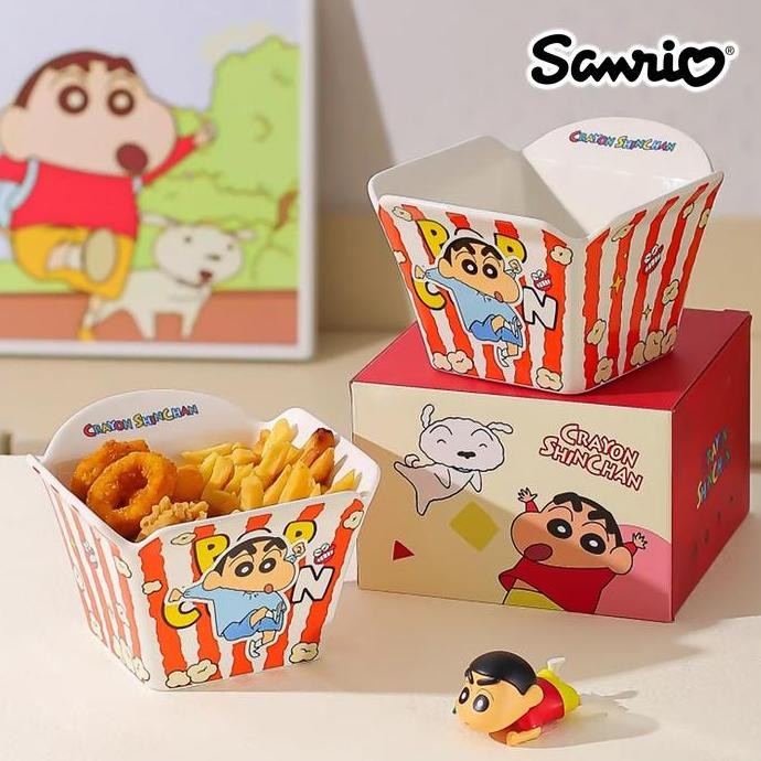 Jual Mangkuk Cemilan Crayon Shinchan Original Usui Yoshito Popcorn ...