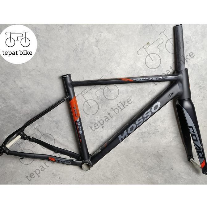 Jual FRAME MOSSO ROADBIKE 710 TCS ALLOY + FORK CARBON ORIGINAL DAN ...