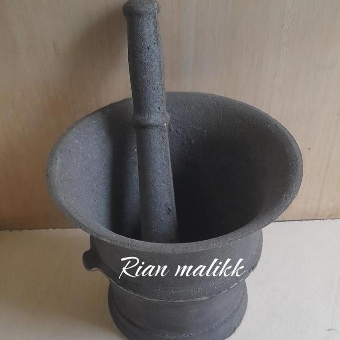 Jual Lumpang Besi lumpang jamu lumpang tumbuk bumbu ukuran besar ...