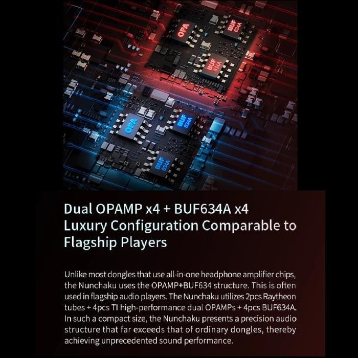 Jual iBasso Nunchaku Portable USB DAC & Tube Amplifier with Dual CS43198 DAC / DAC AMP Original ...