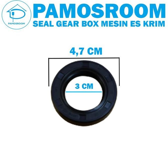 Jual Pamosroom Seal Gear Box Mesin Es Krim 88T Dan 88F Karet Seal ...