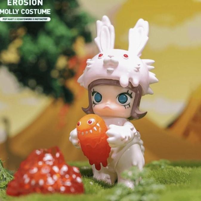 Jual NEW Popmart x Instinct Toy Erosion Molly Costume milly molly ...