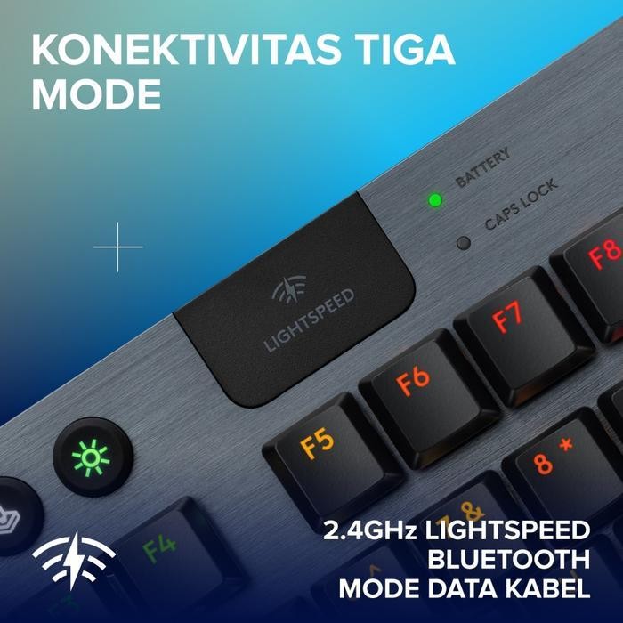 Jual Tp Logitech G915 X Lightspeed Tkl Keyboard Gaming Wireless Keycap ...
