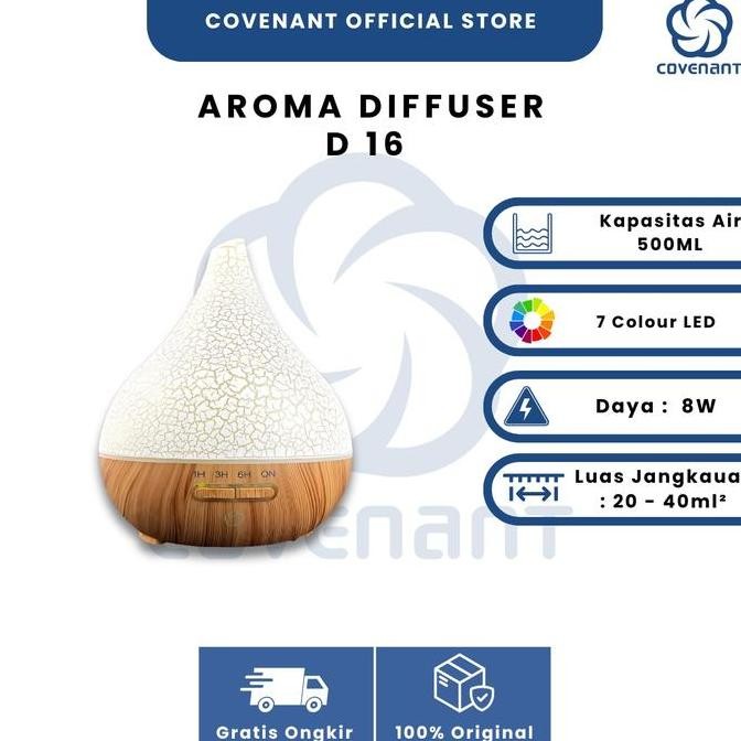 Jual Covenant Humidifier Diffuser 500Ml D16 Aroma Theraphy Essensial ...