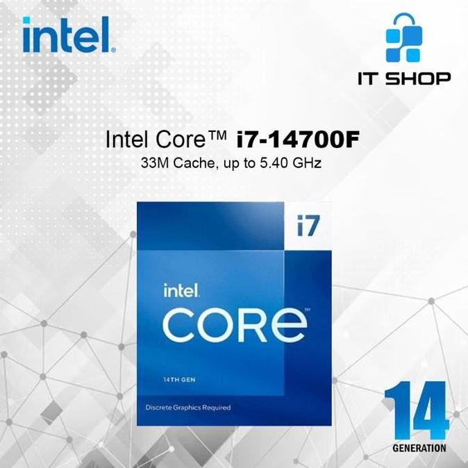 Jual Intel Processor Core I7 14700F - Lga1700 - Intel Gen14 | Shopee ...
