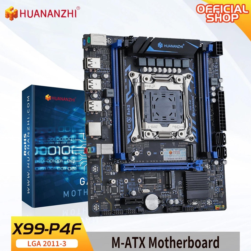 Jual Huananzhi X99 P4F Lga 2011-3 Xeon X99 Motherboard Support Intel E5 ...