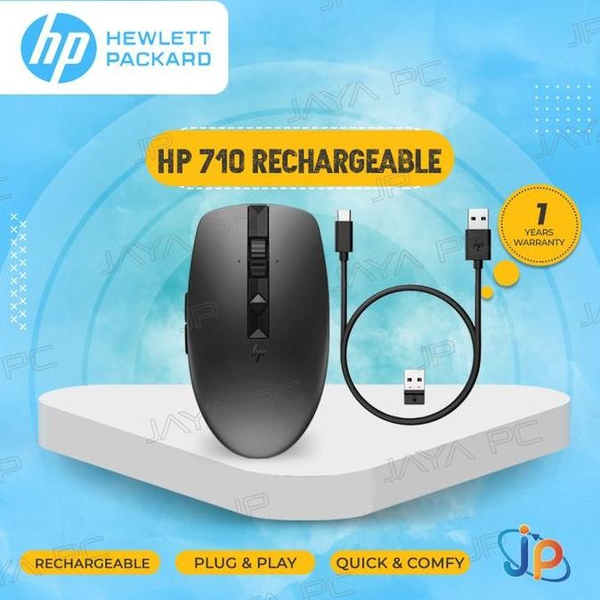 Jual Hp 710 Rechargeable Silent Mouse Usb Type-C Co | Shopee Indonesia