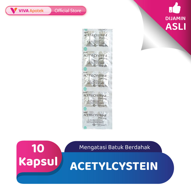 Jual Obat Batuk Acetylcysteine Terlengkap & Harga Terbaru Juni 2026 ...