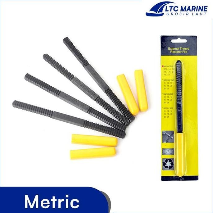 Jual Bst Ready Impa 633301 Metric Thread Restorer File Teeth Thread ...