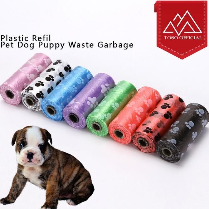 Jual Kantong Plastik Sampah Refil Kantong Plastik Poop Popok Kotoran ...