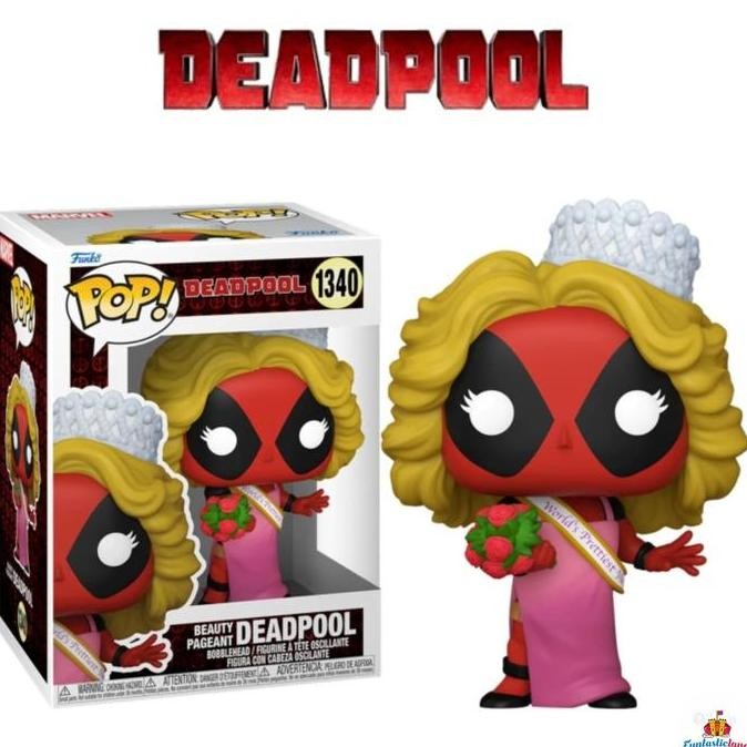 Jual Funko POP! Marvel Deadpool - Beauty Pageant Deadpool #1340 ...