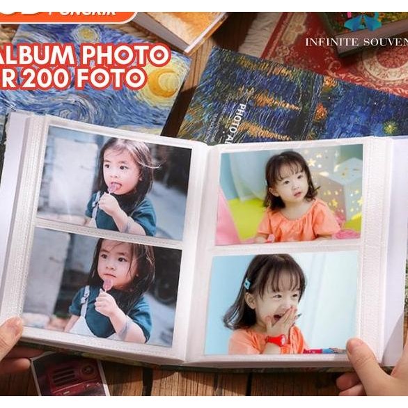 Jual Album 5R 200 Foto Buku Album Photo Isi 200 Foto 5R 13.5 X 18.6 Cm Book Tempat Foto Bahan ...