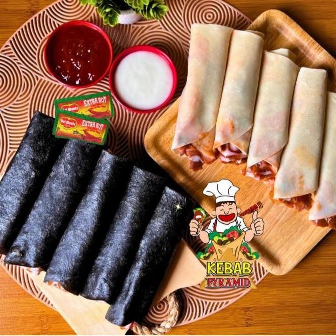 Jual Paket PREMIUM 10 Kebab Pyramid PANJANG Ori dan Black Daging Sapi ...