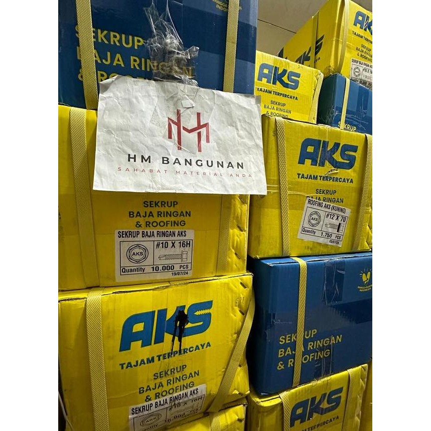 Jual Baut Skrup Roofing Sekrup Rufing Baut Ruping Baja Ringan Aks ...