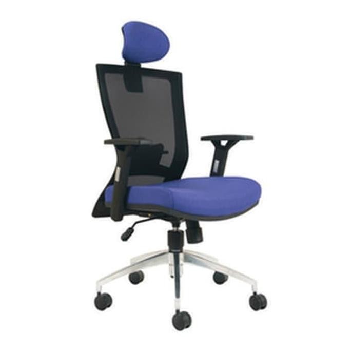 Jual kursi kantor Chairman model jaring tipe TS-01101A Lumbar Suprt ...