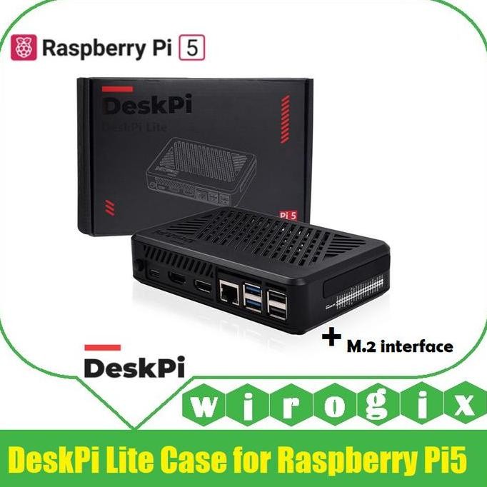 Jual Deskpi Lite Pi5 Case For Raspberry Pi 5 New Stok | Shopee Indonesia