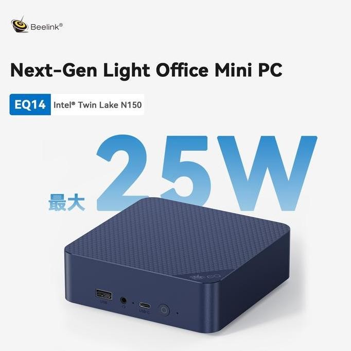 Jual Mini Pc Beelink Eq14 Intel Twin Lake N150 16Gb/500Gb Ssd Dual Lan ...