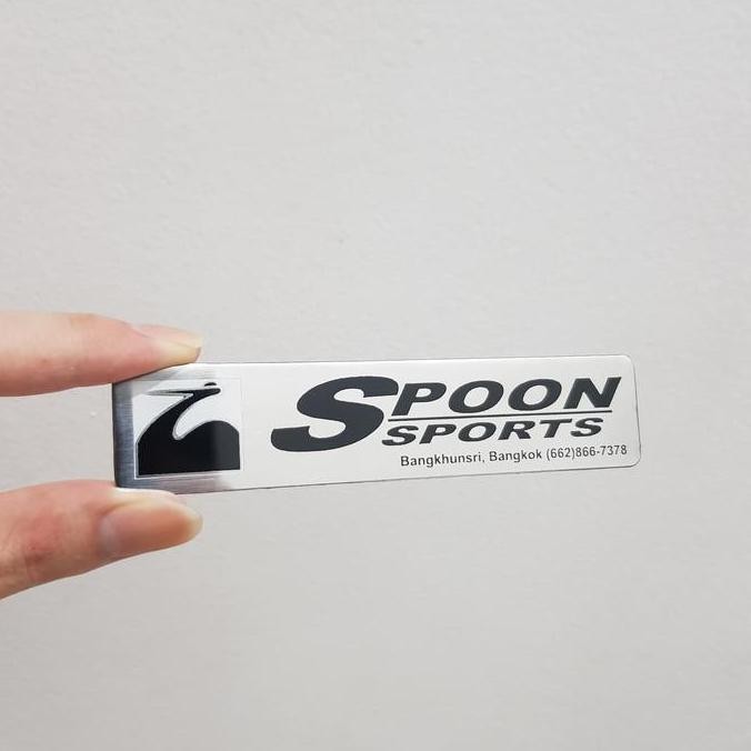 Jual emblem badge plat spoon sports racing japan | Shopee Indonesia