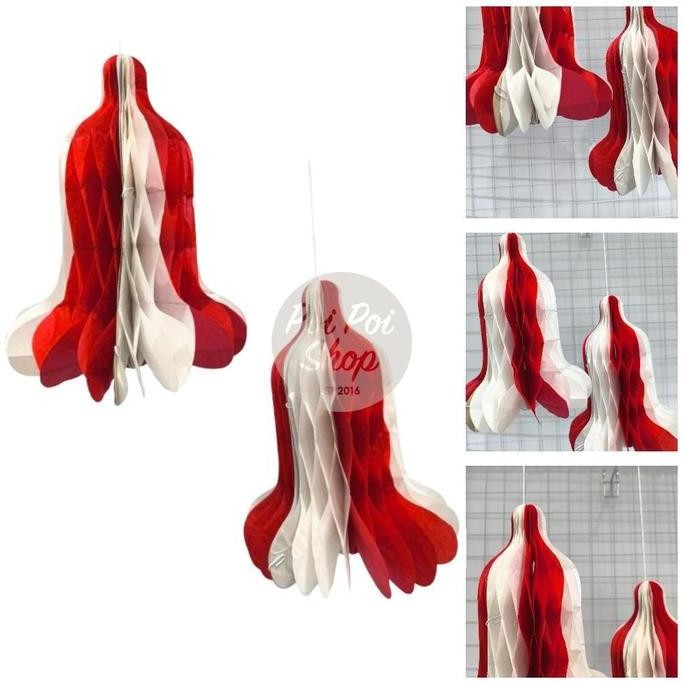 Jual *#*#*#] Lampion 17 Agustus Merah Putih Tawon Lonceng Kertas Hiasan ...