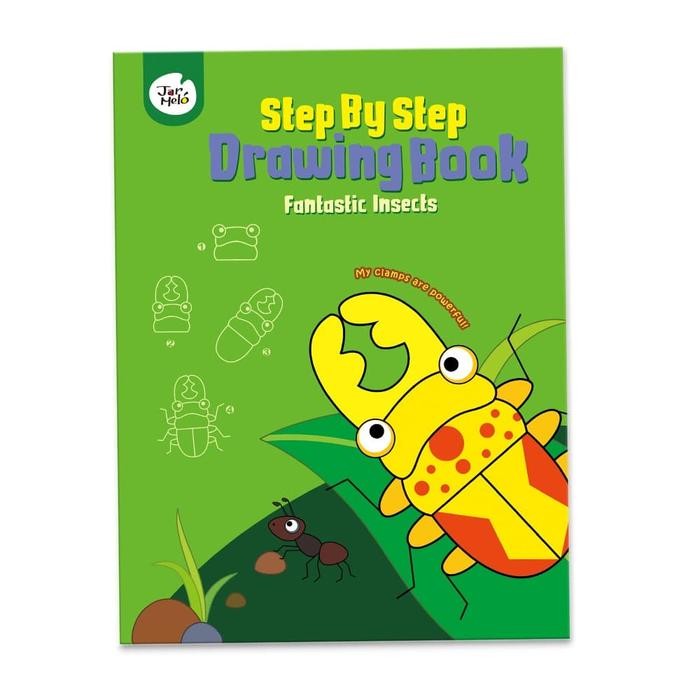 Jual Joan Miro Step By Step Drawing Book Fantastic Insects Buku Gambar ...