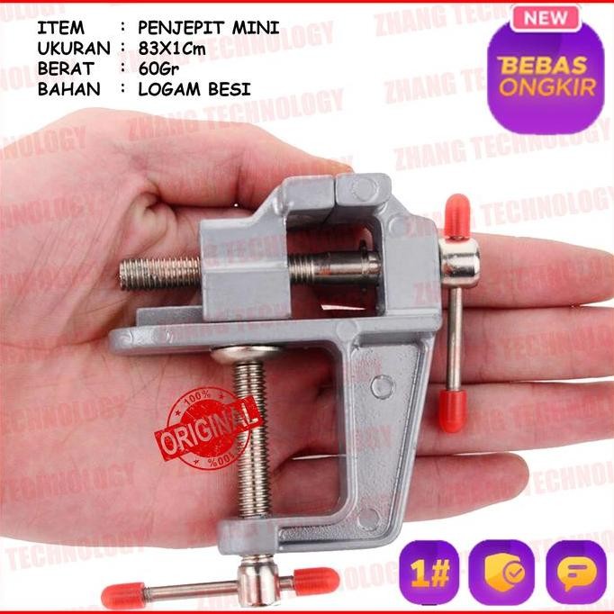Jual Ragum Mini Alat Penjepit Jepit Catok Meja Kecil Vise Vice Clamp ...