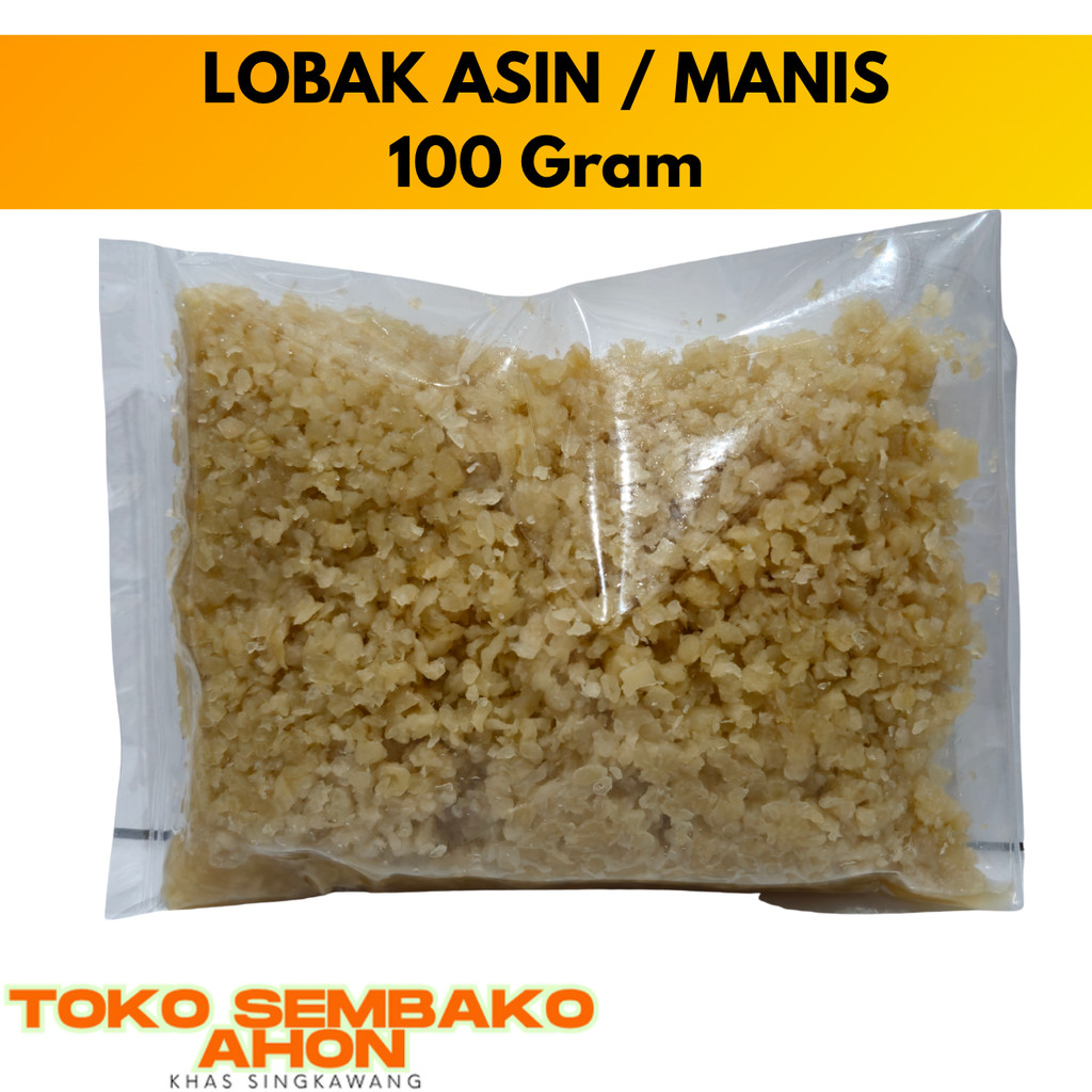 Jual 100 / 250 gram lobak asin / lobak manis / choi bu / CHOIBU / choi ...