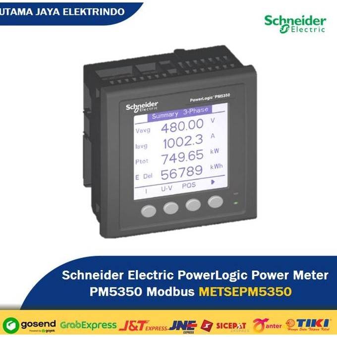 Jual Schneider Electric Powerlogic Power Meter Pm5350 Metsepm5350 ...