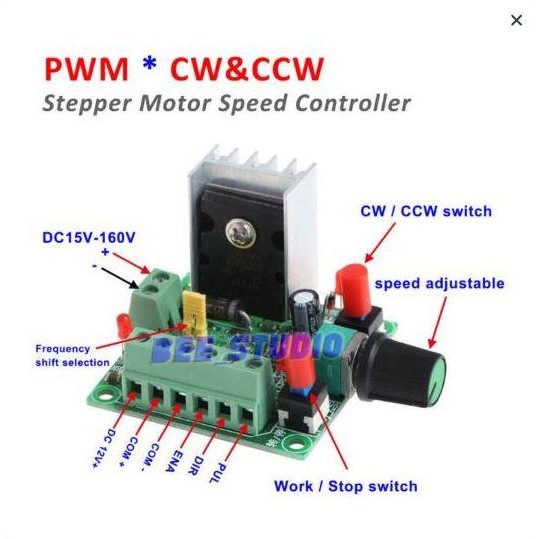 Jual PULSE / PWM GENERATOR FOR STEPPER MOTOR DRIVERS ORIGINAL DAN ...