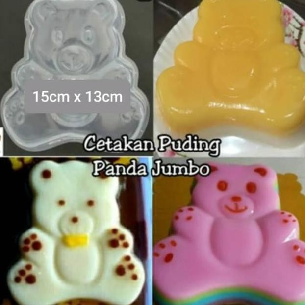 Jual Best Seller - Cetakan Puding Panda Besar // Anrika Shop | Shopee ...